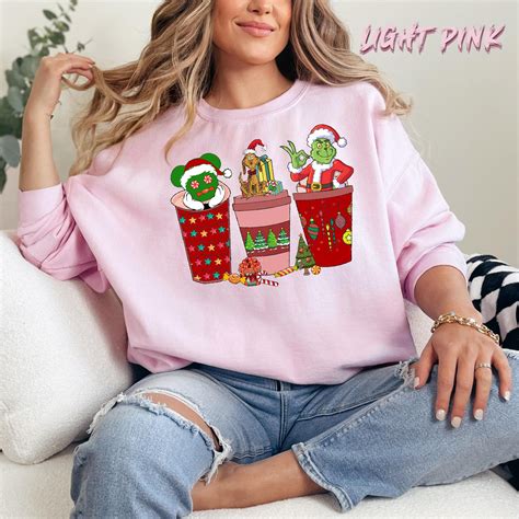 Grinch Christmas Coffee Sweatshirt Grinch Xmas Sweater Christmas