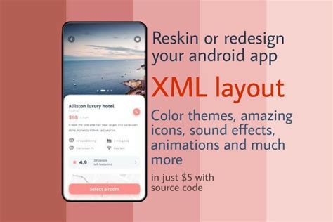 Reskin Or Redesign Your Android App Xml Layout By Anjumourya Fiverr