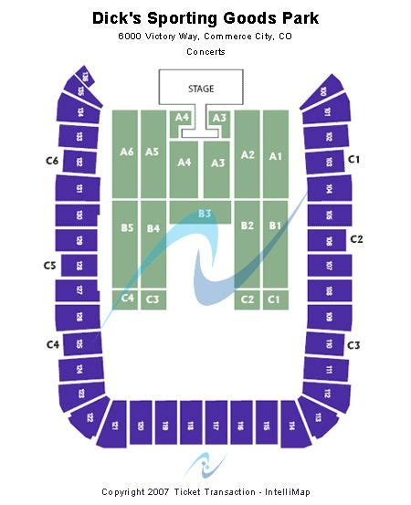 Dicksporting Goods Park Tickets In Commerce City Colorado Seating