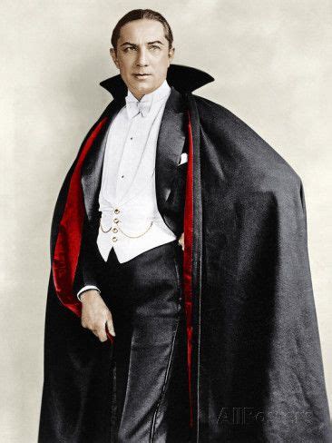 Bela Lugosi Dressed In Costume For His Role In The Broadway Play
