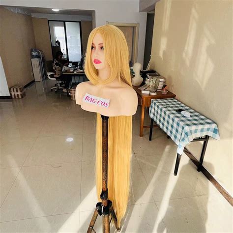 Wigs Princess Rapunzel Wigs Cosplay Wigs Synthetic Costume Etsy