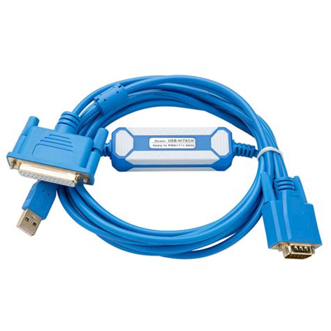Cable Para Programación Usb Hitech Amsamotion Bs Control Industrial
