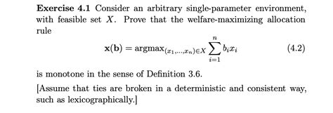 Exercise 41 Consider An Arbitrary Single Parameter
