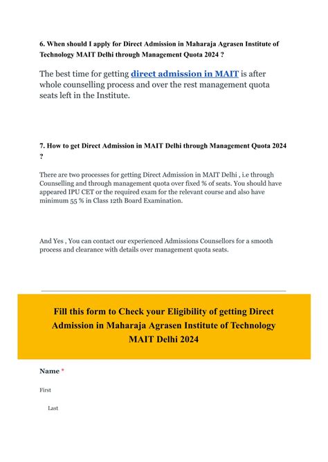 Ppt Direct Admission In Maharaja Agrasen Institute Of Technology Mait