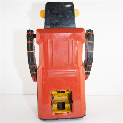 Giant Sonic Train Robot Gang Of Five Tin Toy Masudaya Japan 1960s For