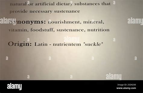 Nutriment Nutrient Stock Videos And Footage Hd And 4k Video Clips Alamy