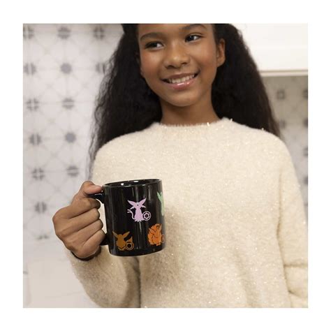 Eevee Evolutions Black Mug 11 Oz Pokémon Center Official Site