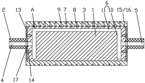 一种便于清洁的印刷胶辊的制作方法