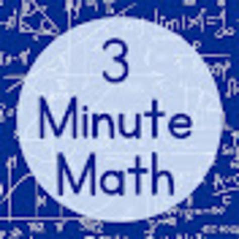 Three Minute Math Teaching Resources Teachers Pay Teachers
