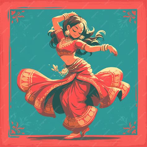 Premium Vector Indian Dance Patterns With Dynamic Movements Premium Vector Indian Dance Patterns With Dynamic Movements
