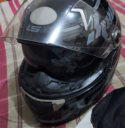 Ls2 Tron Helmet Large Size Motorbikes Motorbike Parts And Accessories Helmets And Other Riding