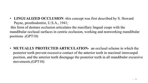 Occlusion In Implantologypptx