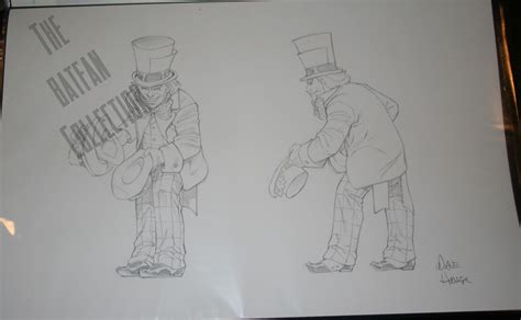 Mad Hatter Design In The Batfans Published Art 2 Comic Art Gallery Room