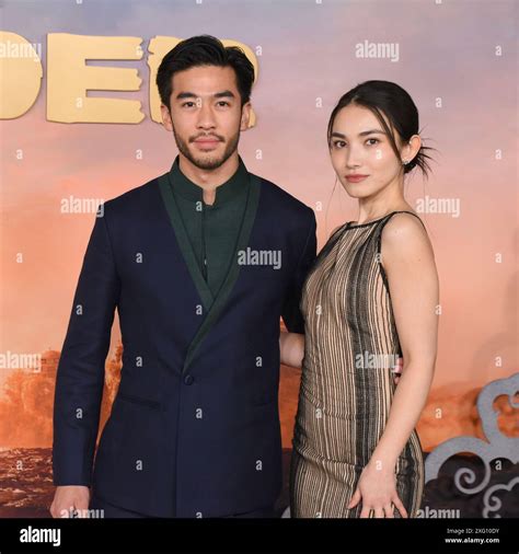 Hollywood Ca Usa February 15 2024 Justin Chien Maria Zhang