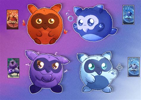 Genshin Abyss Chibi Mages [fanart] By Miserisyt On Deviantart