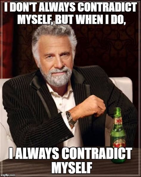 Contradictions Imgflip