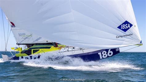 The New Ibsa Class40 In The Water Ibsa Sailing