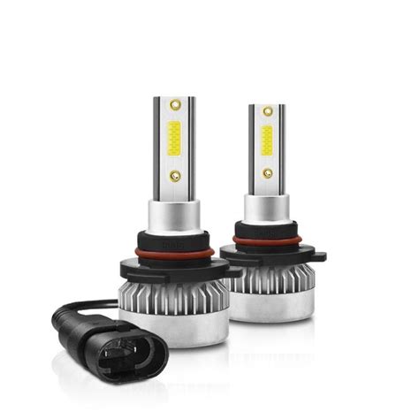1 Paar Super Heldere Led Koplampen Wit Licht 9005 Vicedeal