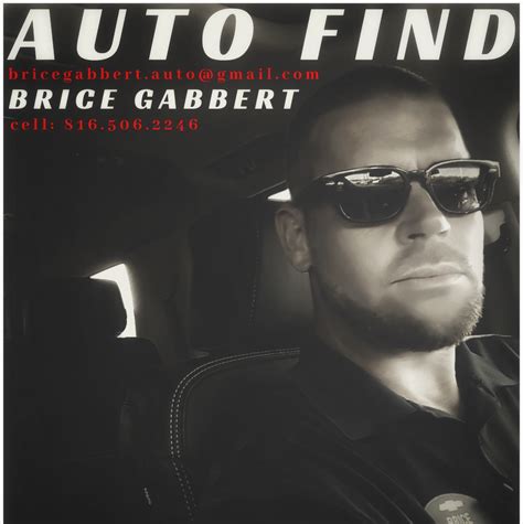 Auto Find Brice Gabbert Warrensburg Mo