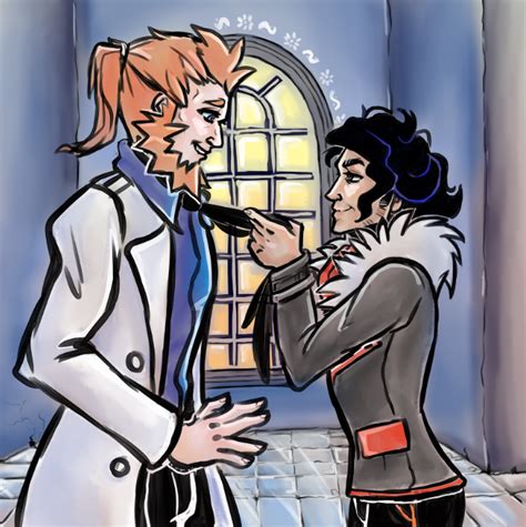 Lysandre X Sycamore Yaoi