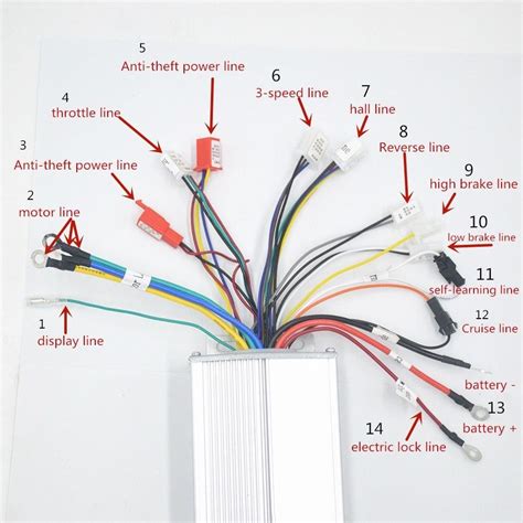 Electric Scooter Controller Wiring Diagram