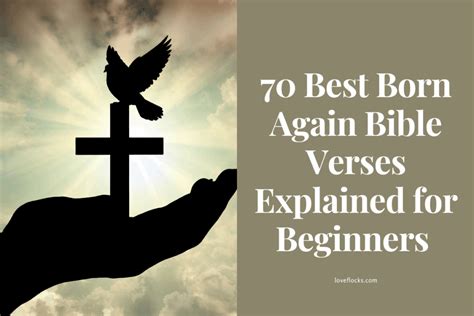 70 Best Born Again Bible Verses Explained For Beginners