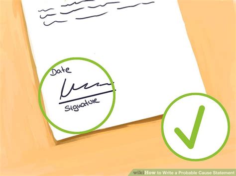 How To Write A Probable Cause Statement 11 Steps With Pictures