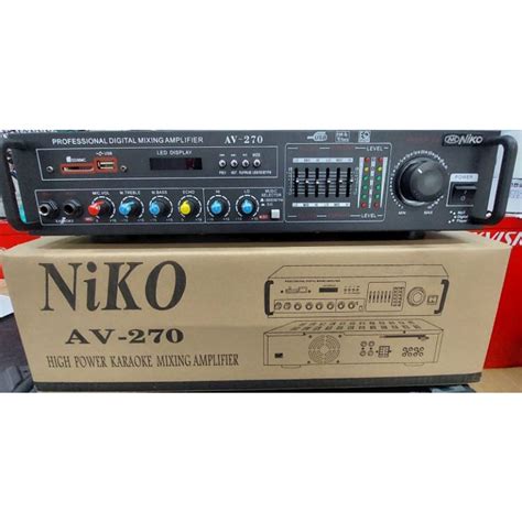 Mixing Amplifier Av 270 High Power Shopee Philippines