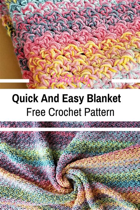Quick And Easy Crochet Blanket Pattern For Beginners Artofit