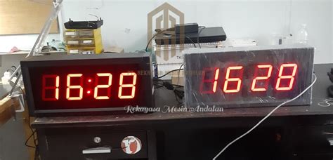 jam digital ntp 4 digit 7 segment blanjamesin