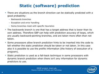2009 11 09 Branch Prediction PPT