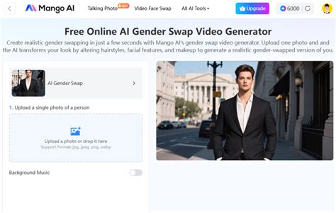 Mango Ai Provides An Ai Gender Swap Tool For Appearance Transformation