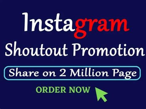 Do Instagram shoutout promotion | Upwork