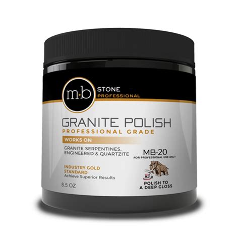 Mb Stone Care Mb 20 Granite Polish Automotive Polishes 85 Oz