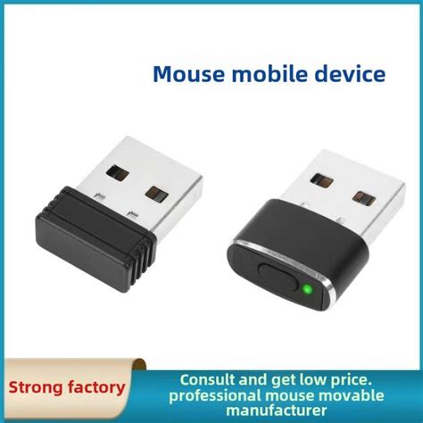 Usb Mouse Jiggler With 3 Movement Modes Undetectable Cursor Simulator