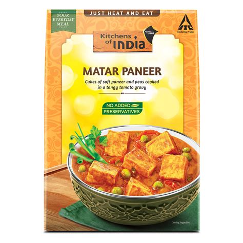 Buy Kitchens Of India Spice Mix Mutter Paneer 285g Online At