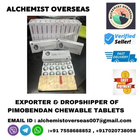 Pimobendan Chewable Tablet At ₹ 600stripe Pharmaceutical Capsule In