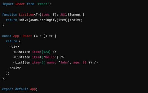 Using Typescript Generics To Create Reusable Components