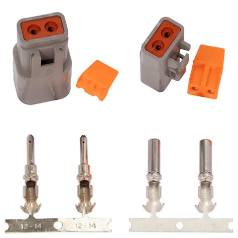 Dtp 2 Pin Connector Set Burton Racing