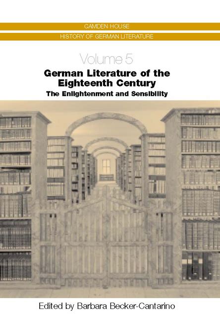 German Literature Of The Eighteenth Century