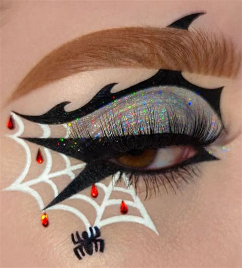 Spider Web Makeup