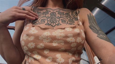 Cute Nipple Reveal