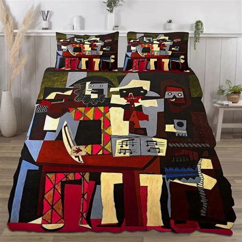 V6470 Bed Sheets Bedding Pablo Picasso Quilts For Queen Bed Bedspreads