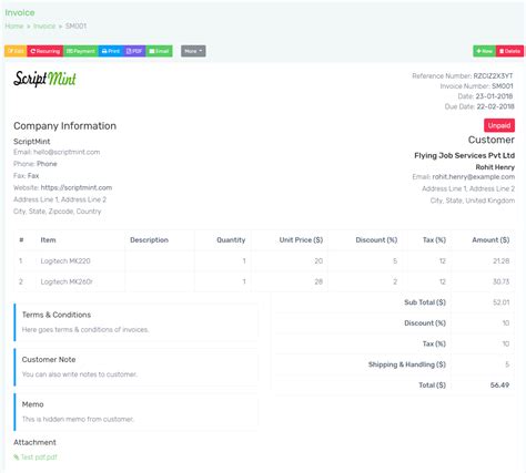 Saas Invoice Template Printable Word Searches