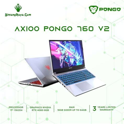 Jual Axioo Pongo 760 V2 Original Murah Harga Diskon Mei 2024 Blibli