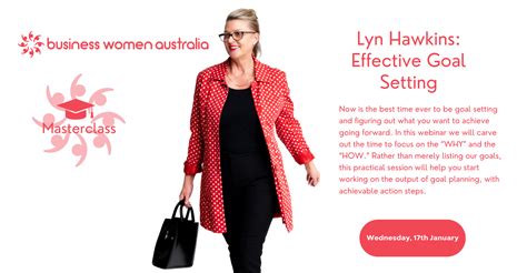 Masterclass Effective Goal Setting Business Women Australia