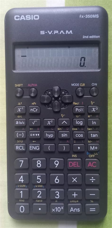 Casio Fx 350ms Scientific Calculator Hobbies And Toys Stationary