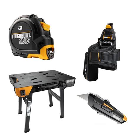 Shop Toughbuilt Quickset™ Cut And Measure Work Bench Combo Set At