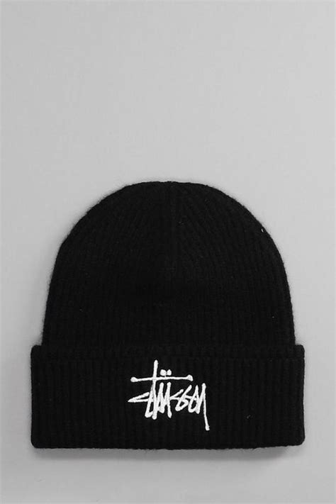 Classic Black Wool Hats For Men