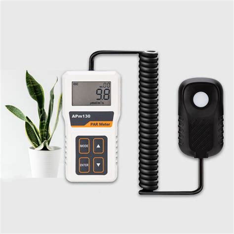 Hydroponics Par Radiation Measurement Smart Illuminance Detector Light